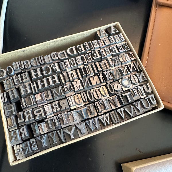 Character Collections of Vintage Letterpress Ornaments/dingbats - Etsy
