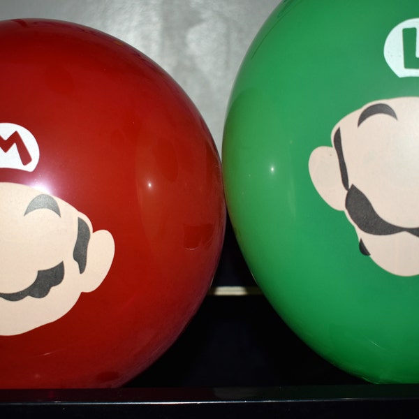 Super Mario Nintendo Balloons, Super Mario Balloon Garland, Mario ...