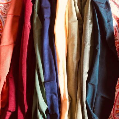 White Striped White Cotton Semi Sheer Fabric Unbleached - Etsy