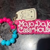 Mojo Dojo Malibu Doll Inspired Keychain With Jumbo Tassels, Hot Pink ...