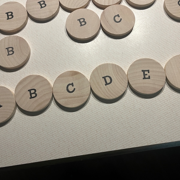 50 Wood Circles, 2 Inch Wood Discs, Wooden Disk 2" Wood 1/4" Thick ...