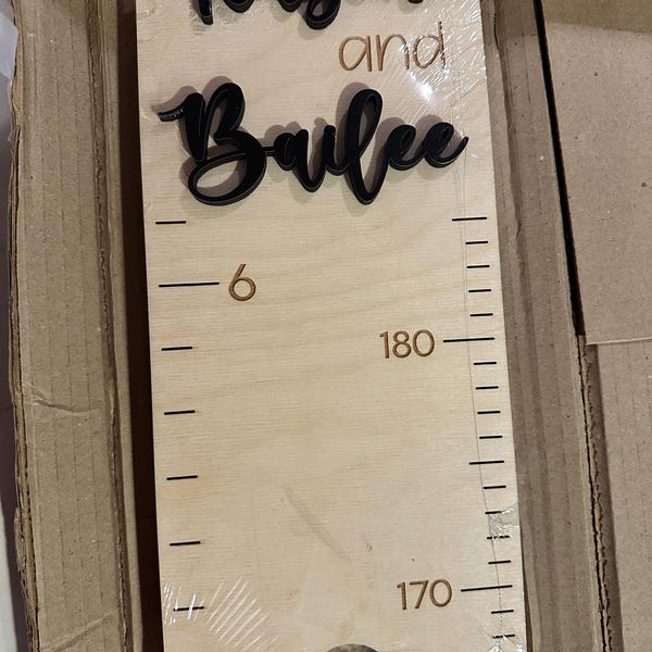 Family Growth Chart Height Chart for Kids Growth Chart Personalized ...