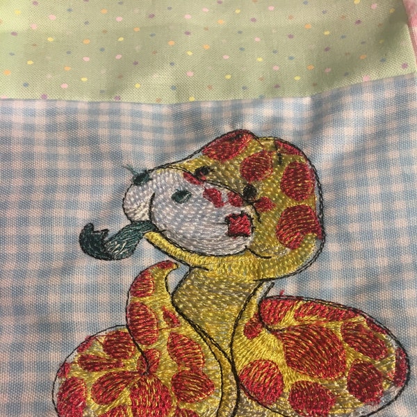 Snake - Machine Embroidery Designs Set for a Babies and Children of a ...