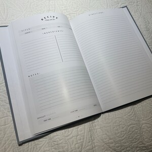 Personalized Recipe Book With Measurement Page. Write Your Own 228 ...