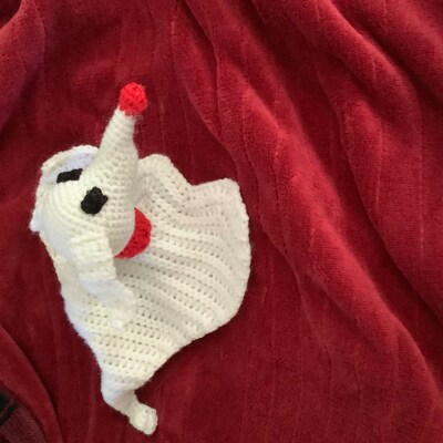 Crochet PATTERN Zero the Ghost Dog Plush Inspired by the Movie ...