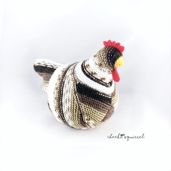 Knitted Emotional Support Chicken™ Pattern original and Only Legal One ...