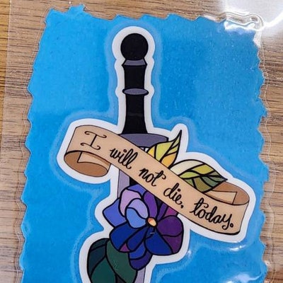 Fantasy Sword Sticker Fantasy Sticker Medieval Sword Kindle Sticker ...