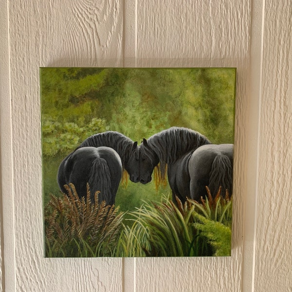 Original Woodburned Art "cowboy Campfire" Pyrography Art on Wood Slice ...