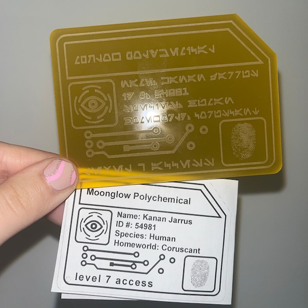 Star Wars Inspired Magnetic NAME TAG / BADGE - Etsy