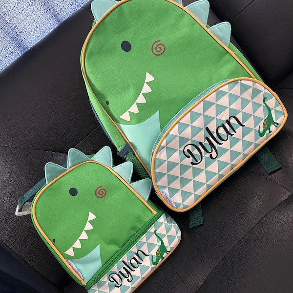 Personalized Sidekicks Dino Backpack- Stephen Joseph Backpack ...