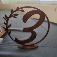 Table Numbers Rustic Wood Wedding Decor Table Decor Event - Etsy