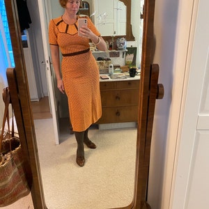 1960s Dress // Allison Ayres Shift Dress // Vintage Twill 60s Dress - Etsy