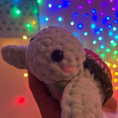 NEW Handmade Fruit Turtle Crochet Plushie Amigurumi Birthday Gift Idea ...