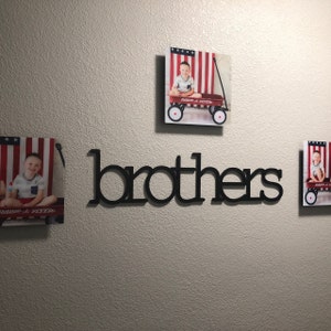 Brothers Wood Sign, Sibling Shared Room Sign, Big Brother Sign, Toddler ...