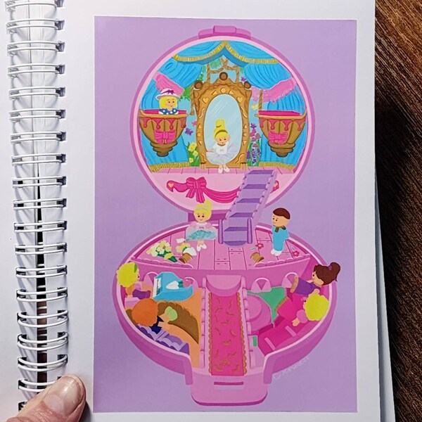 Vintage Polly Pocket Inspired Sticker - Etsy