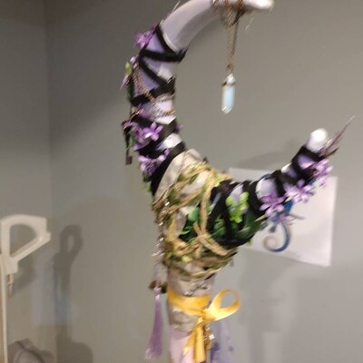 A Golden Ankh Staff Ancient Egypt Cosplay Egyptian Cross - Etsy