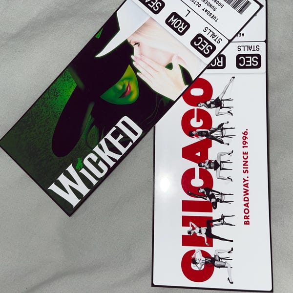 Printable Hamilton Musical Theatre Ticket Personalized Gift Reveal Editable West End / Broadway ...