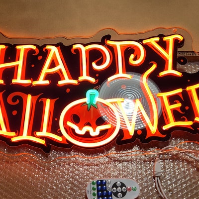 Angel Wings and Halo Neon Sign Custom, Angel Wings Neon Sign, Party ...