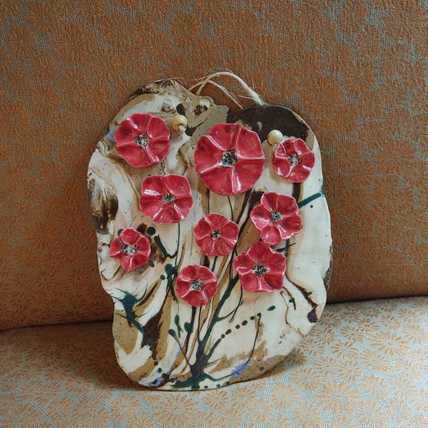 Ceramic Fish Wall Hanging,fish Wall Plaque,tropical Beach Decor, School ...