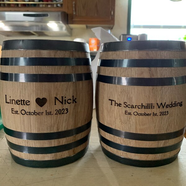 10 Liter Barrel for Wedding Centerpieces and Cards, Event Decor ...