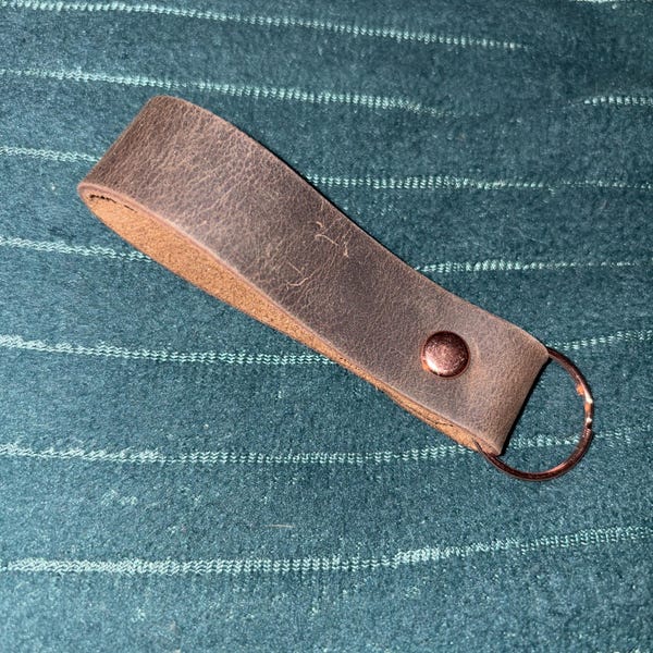 Personalized Leather Keychain. Bulk Gift, Custom Leather Keychain ...