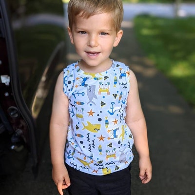 Baby or Child TANK TOP SEWING Pattern Pdf 9 Sizes, Easy Sewing Pattern ...