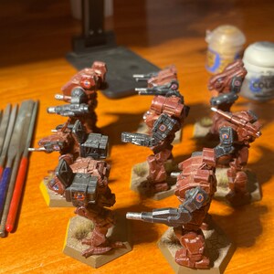 Battletech Miniatures Museum Scale Mechs MWO Style 3D - Etsy Canada
