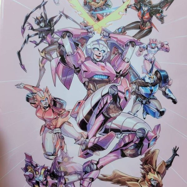 Transformers Girls | Print - Etsy