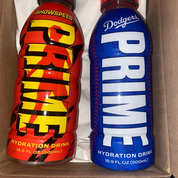 ULTRA RARE Prime Hydration Ibai Llanos Watermelon Candy Flavored 1 ...