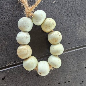 Ancient Shell Beads Strand, Old Shell Beads, Strand With Old African ...
