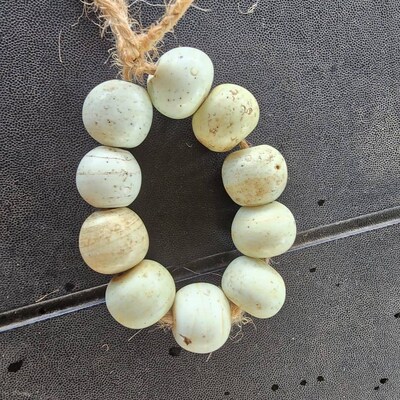 Ancient Shell Beads Strand, Old Shell Beads, Strand With Old African ...