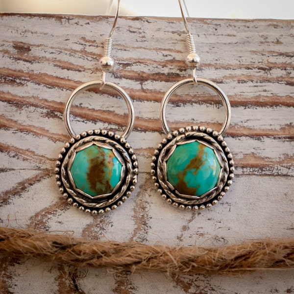 10 Pieces Blue Mohave Turquoise Round Shape Loose Smooth Polished ...