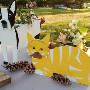 Donkey Planter Scroll Saw Pattern DIY Garden Ornament Farm - Etsy