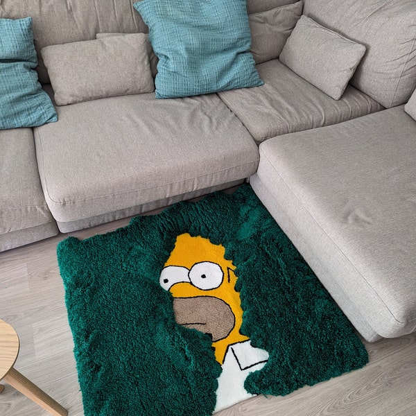 Fluffy Tufted Cartoon Rug, A Fun and Soft Touch for Your Living Room or ...