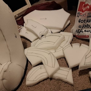 DIGITAL Digitigrade Fursuit Feet Paws Pattern for Fursuits PDF Download ...