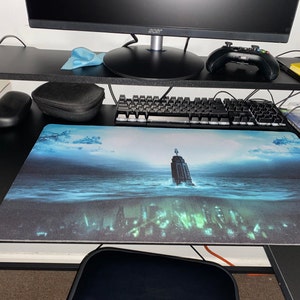 Cute Japanese Outdoor Illustration Desk Mat, Desk Mat Cute, Desk Mat ...