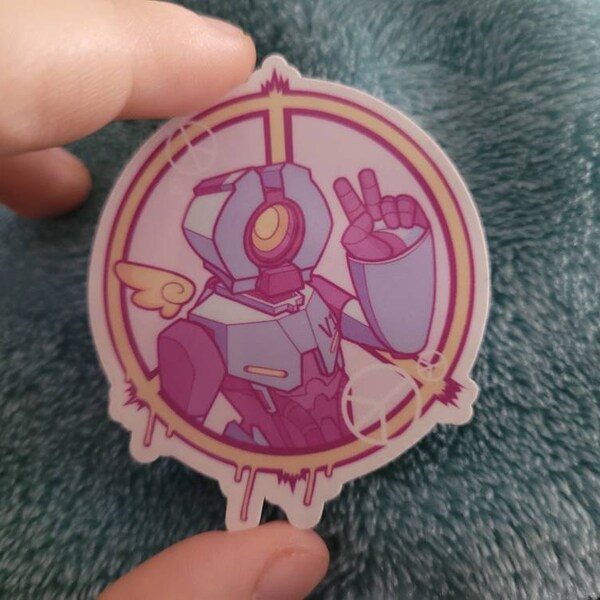 Last Chance!! V1 Peace Sign Cute Chibi ULTRAKILL Die Cut Sticker ...