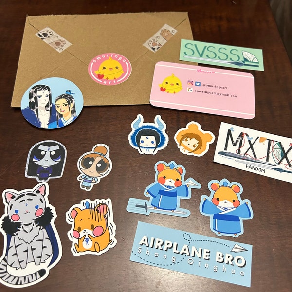 TGCF / HOB / Heaven Official's Blessing MXTX Chibi Fengqing Stickers - Etsy