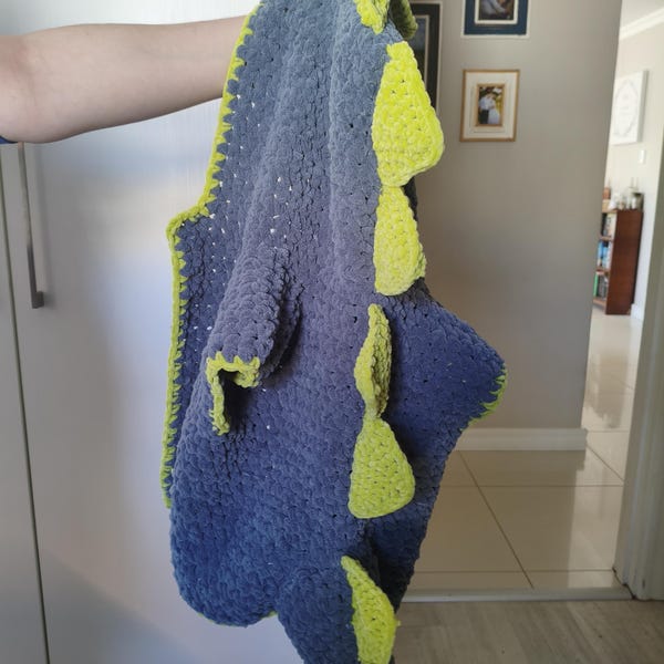KIDS' Dinosaur Vest Crochet Pattern | 0 to 5 Years | Pattern is in ...