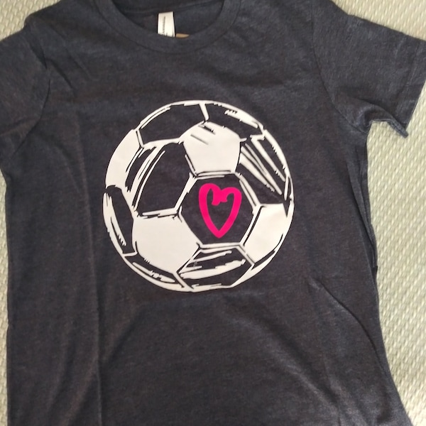 Custom Soccer Tee | Personalize With Colors and Name | Girls Soccer ...