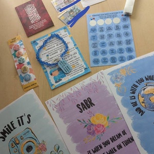 Colour in Surah Tracker A4 Islamic Chart Quran, Muslim Colouring Card ...