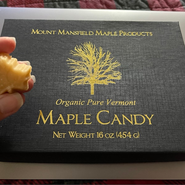 Mansfield Maple-certified Organic Pure Vermont Maple Sugar Candy - Etsy