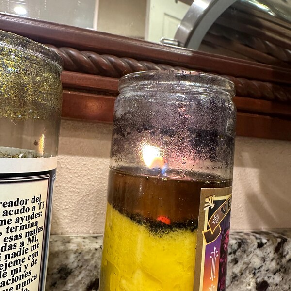 Oya Orisha Ritual Candle, Oya Orisha Veladora Preparada. Red Candle - Etsy