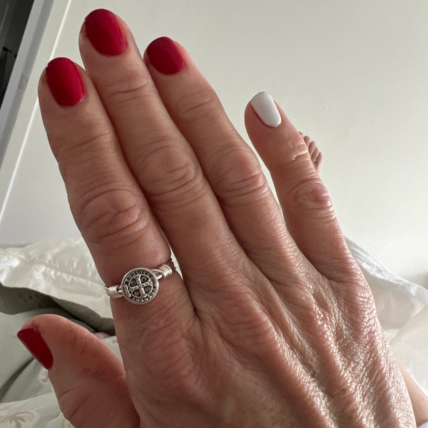 Wire Wrapped Jesus Ring - Divine Mercy Jewelry - Christian Ring - Etsy