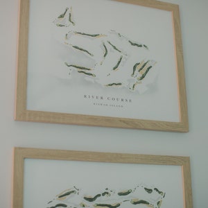 East Lake Atlanta GA Golf Course Map Golfer Decor Gift | Etsy