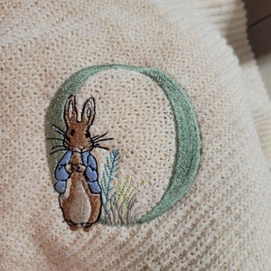 Peter Rabbit Numbers 4inch Embroidery Set Easter Bunny - Etsy