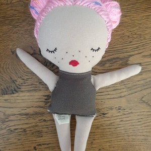 Doll Pattern and Detailed Instructions in English 8/20 Cm Tall - Etsy