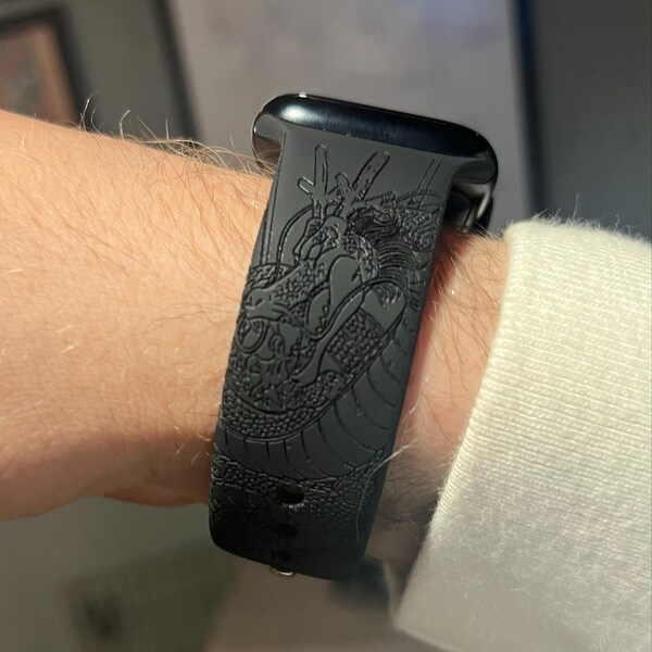 Superhero Themed, Spider Like Character Engraved Design on a Silicone ...