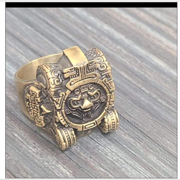 Lava Volcanic Eruption 925 Silver Ring Natural Style Disaster Handmade ...