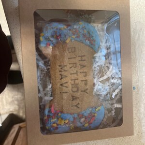 Large Personalized Bone Happy Birthday, Happy Push Day, Happy Gotcha ...